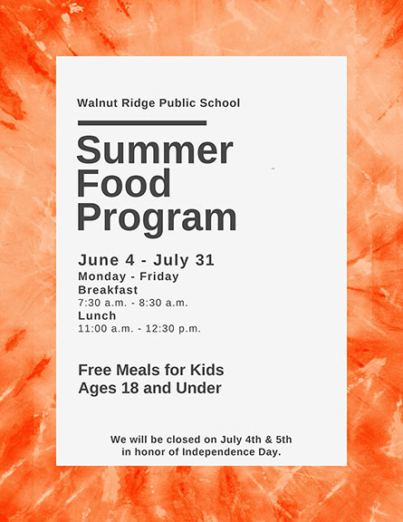 Summer Food Program June 4 - July 31 › Lawrence County Schools